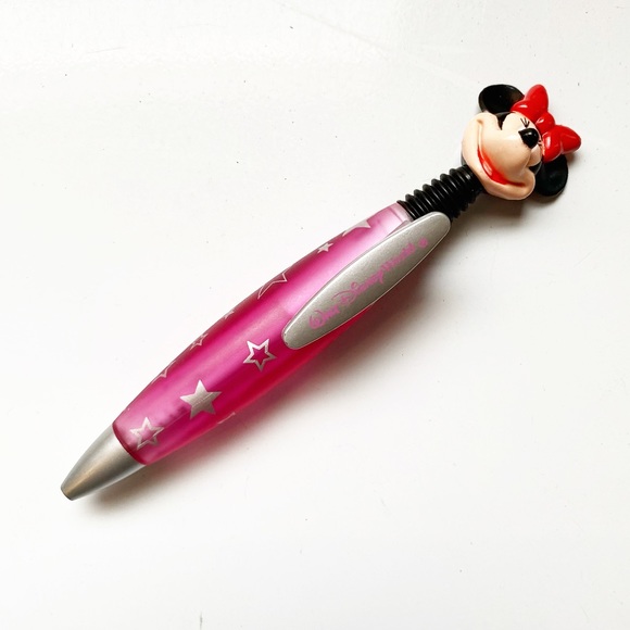Disney | Office | Disney Chunky Pink Minnie Mouse Pen | Poshmark